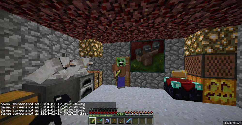 3D Minecraft on Make a GIF