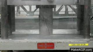 Breaking of Concrete Cylinder on Make a GIF