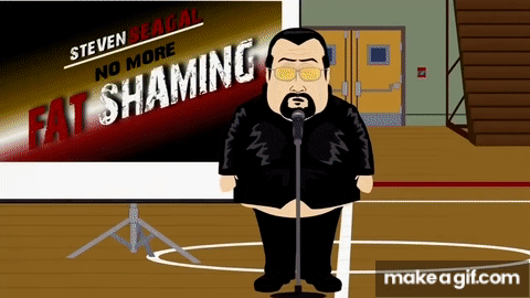 Steven Seagal (South park) on Make a GIF