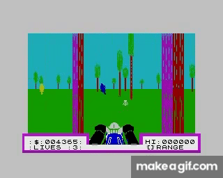 3D Deathchase ZX Spectrum on Make a GIF