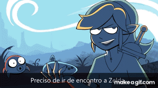 BEST Zelda Rap EVER!! - Dublado PT/BR - (BranimeStudios) on Make a GIF