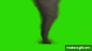 Green Screen Tornado HD - Footage PixelBoom CG on Make a GIF