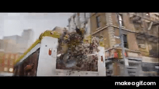WOLVERINE & DEADPOOL BUS POSE JUMP! on Make a GIF