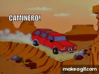 The Simpsons - Canyonero on Make a GIF