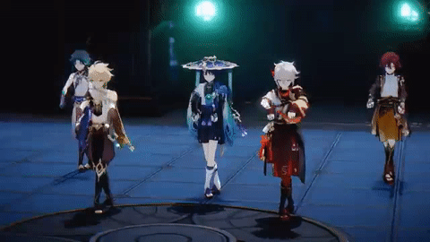 [MMD] Genshin Impact - Your Idol (ANEMO ver.) on Make a GIF