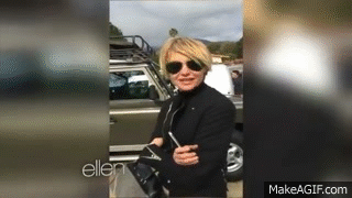 Ellen's Celebrity Christmas Memories on Make a GIF