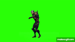 Fortnite swipe it emote on green screen on Make a GIF