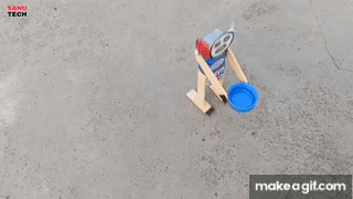 How to make Self moving robot at home - mini dancing robot toy diy ...