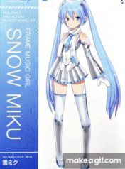 Snow Miku Photos [•Aika_Miku•] on Make a GIF