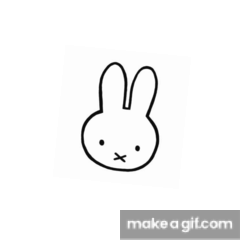 Miffy on Make a GIF