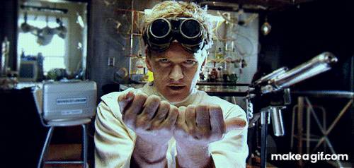 Dr. Horrible finger roll on Make a GIF