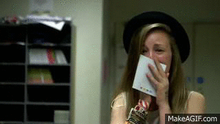 jared leto makes a young girl cry of happiness on Make a GIF
