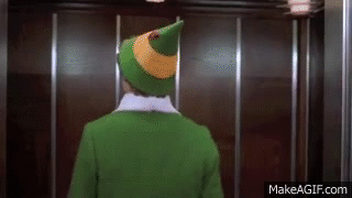 Elf (7/10) Best Movie Quote - Elevator Buttons look like a Christmas ...