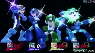Gif Di Megaman Smash Bros