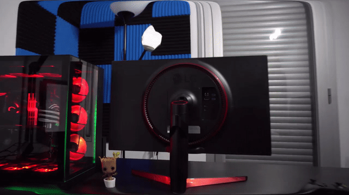 El monitor gaming PERFECTO de 2021 LG 27GL850B Review on Make a GIF
