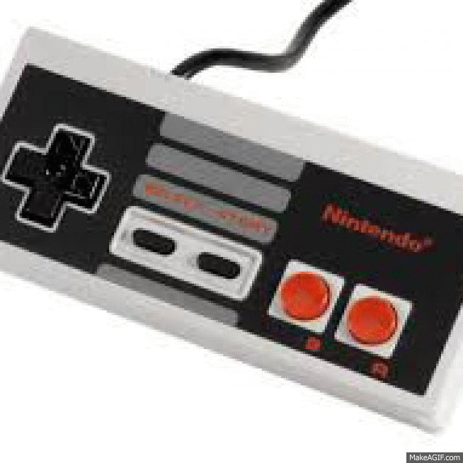 nintendo controllers on Make a GIF