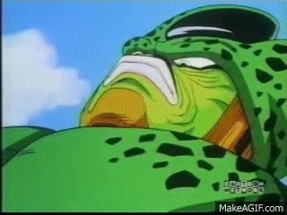Cell from DBZ sing meow mix. on Make a GIF
