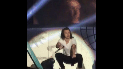 Harry Styles - Funny, goofy and cute moments |Part 9| on Make a GIF