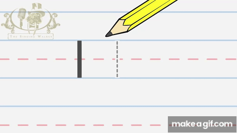 Write the letter L | Alphabet Writing lesson for children | The Singing ...