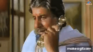 Amitabh Bachchan blood vomiting / Meme on Make a GIF