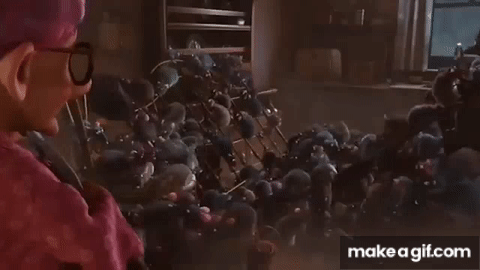 Ratatouille Evacuation Drill Scene On Make A Gif