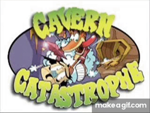 CAVERN CATASTROPHE HITS HARD on Make a GIF