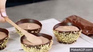 Ferrero Rocher Chocolate Dessert Bowls - Fully Edible | My Cupcake ...