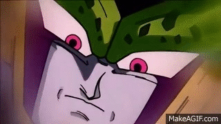 How Cell survived his own explosion (HD) 1080p on Make a GIF