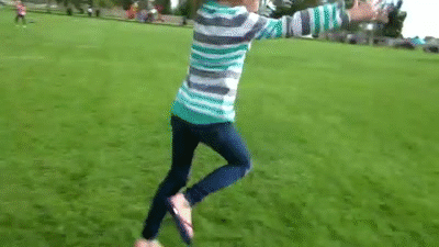 LITTLE GIRL BACKFLIP THROW! on Make a GIF