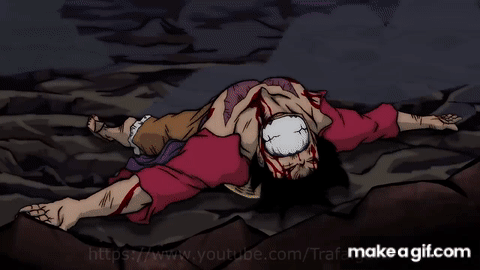 LUFFY GEAR 5 AWAKENING VS KAIDO | ONE PIECE Fan Animation on Make a GIF