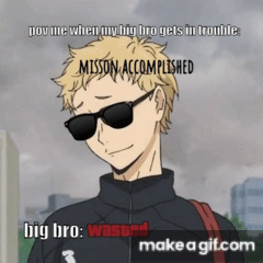 good luck brotha on Make a GIF