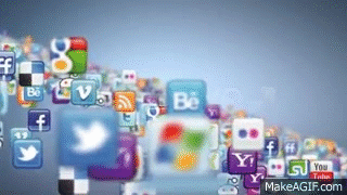 Social Media Network Animation with After Effects on Make a GIF