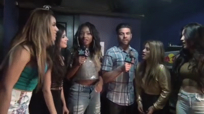 Haze Interviews Fifth Harmony at Detroit's 98.7 AMP Radio on Make a GIF