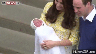 Royal Baby Special Report: A New Princess on Make a GIF