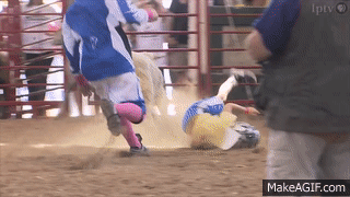 Mutton Busting on Make a GIF