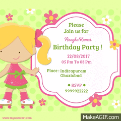 Invitation on Make a GIF