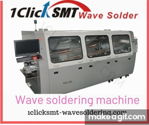Wave soldering machine on Make a GIF