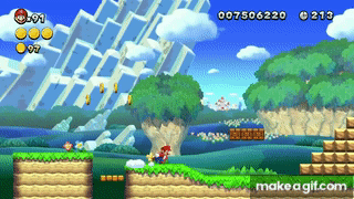 Mario stop running on Make a GIF