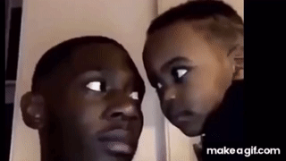father son looking meme on Make a GIF