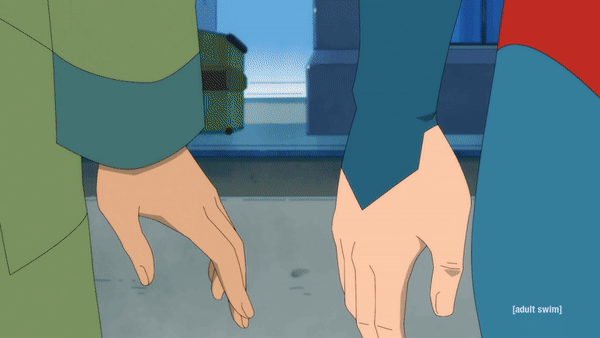Lois and Superman handcuffed on Make a GIF