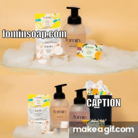 Hand Soap Duo Kit by Fominsoap.com on Make a GIF