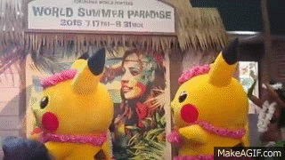 Pikachu's Got Moves - The best dances performed at Minato Mirai on Make ...