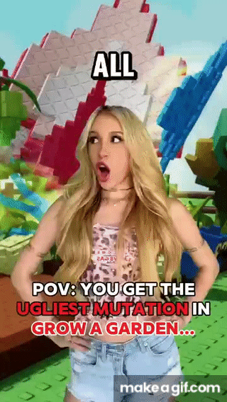 When You Get The “UGLIEST” MUTATION in GROW A GARDEN on ROBLOX… 💩 on ...