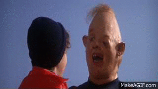 sloth loves chunk on Make a GIF