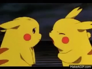 Pikachu slaps Pikachu for 1 hour on Make a GIF