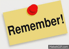 Remember to log on & Log off on Make a GIF