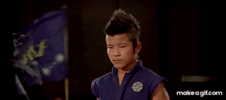 Wu Ping-Kung Karate Kid Mohawk Guy on Make a GIF