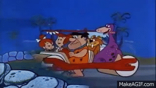 The Flintstones Opening and Closing Theme 1960 1966 on Make a GIF