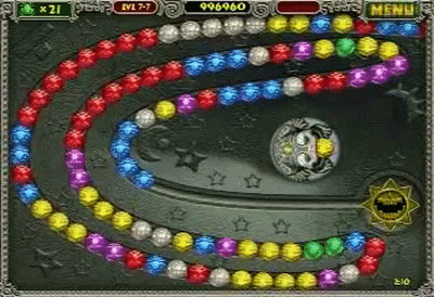 Zuma Game Max Combo, Max Time, Max Score, Zuma Deluxe on Make a GIF