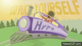 The Hype Train on Make a GIF